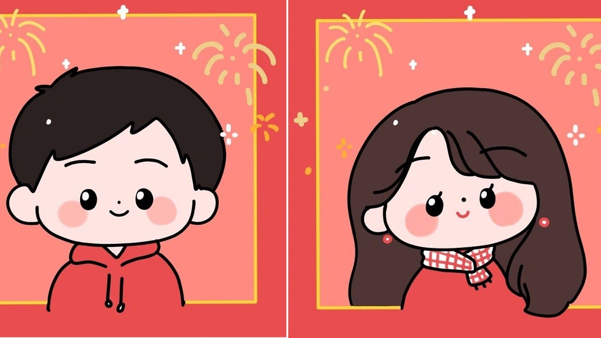 The most beautiful couple avatar with my love