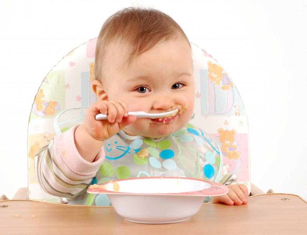 Preparing Hipp powder for your baby's first solid meal with precise ...