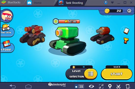 Exploring Tank Shooting Mobile on PC using Android emulation
