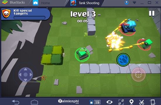 Exploring Tank Shooting Mobile on PC using Android emulation