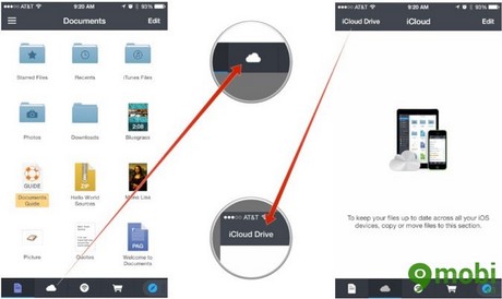 iOS 8 - Explore Files on iCloud Drive for iPhone 6 Plus, 6, iPhone 5S, 5, 4S