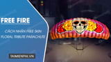 How to Get Floral Tribute Parachute Skin for Free in Free Fire