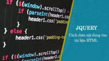 How to Embed Content into HTML Documents with jQuery