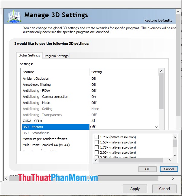 2.7. Maximum pre-rendered frames