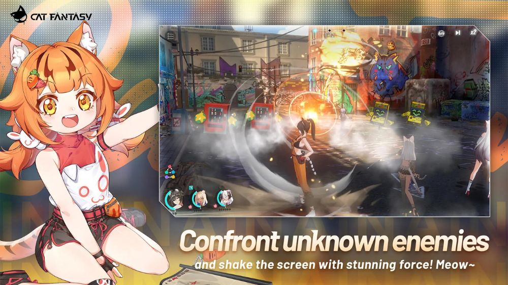 Cat Fantasy: This game is all about beautiful waifus and cute cats on ...