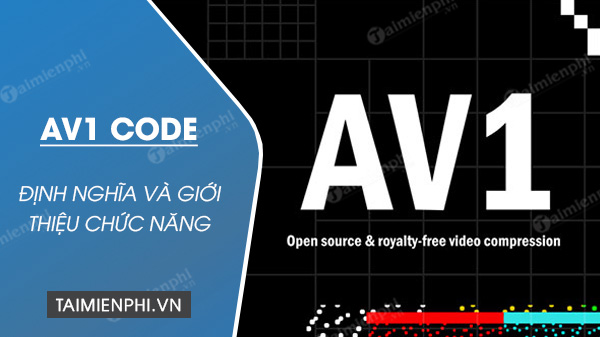 What is the AV1 codec and how does it impact online video streaming?