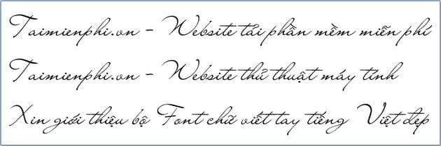 Compilation of the most beautiful handwritten fonts today