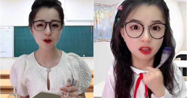 Transforming into a school teacher, female streamer Mèo 2k4 surprises ...