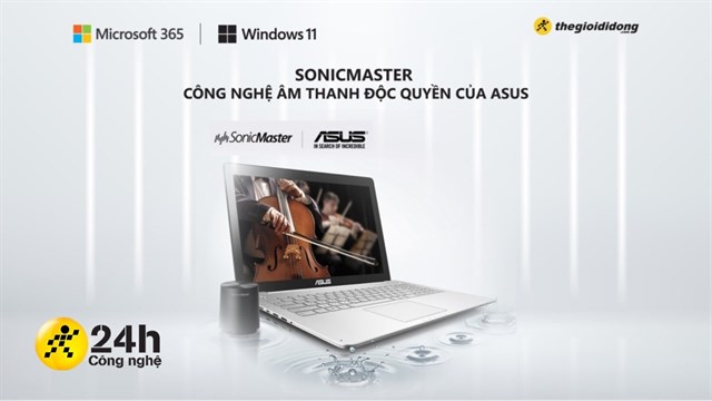 Elevate your laptop experience with SonicMaster audio technology