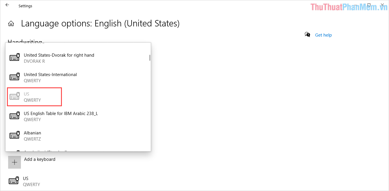 How to Delete Vietnamese Keyboard Input Method on Windows 10