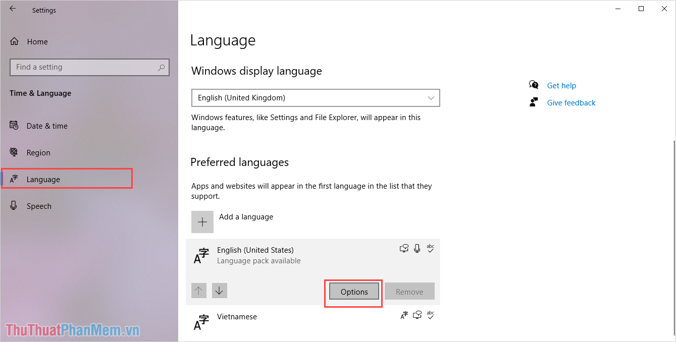 How to Delete Vietnamese Keyboard Input Method on Windows 10