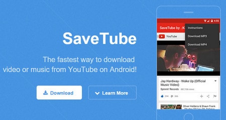 Download YouTube Videos and Convert to MP3 on Android with SaveTube