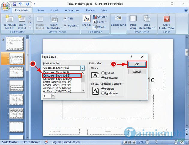 How to Display Full Screen When Presenting PowerPoint on Projector
