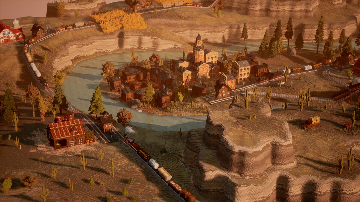 Tiny Railroad Kingdom: Miniature World of Trains in Your Hands