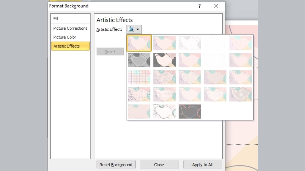 Simple Method to Insert Background Image into PowerPoint