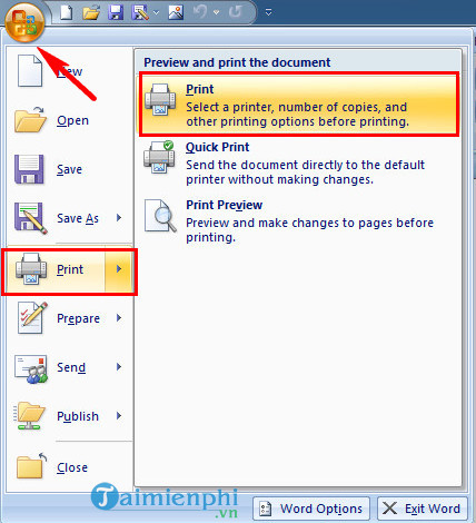 Convert Word, Excel, PowerPoint files to PDF using doPDF