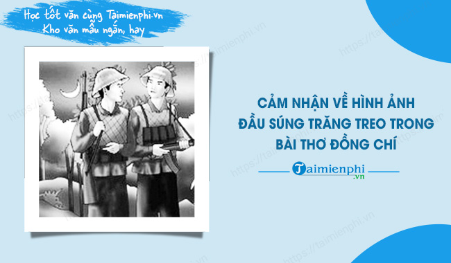 Reflections on the imagery of the moonlit gun barrel in the poem ...