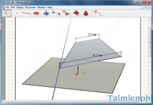 Exploring 3D Geometry Made Fun with Cabri 3D