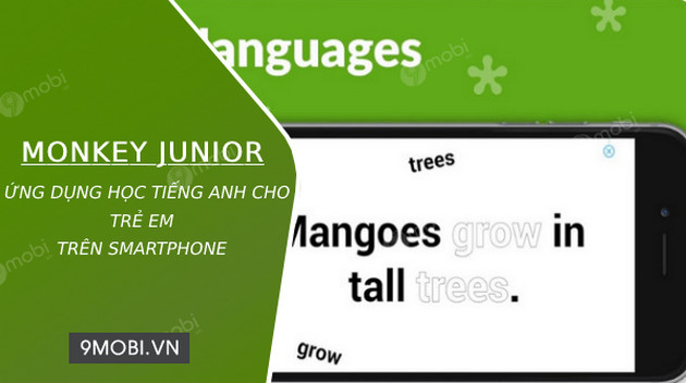 Download Monkey Junior, an English learning app for children aged 1-10 ...