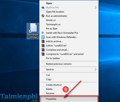 Create shortcuts for the Printer Queue on Windows 10