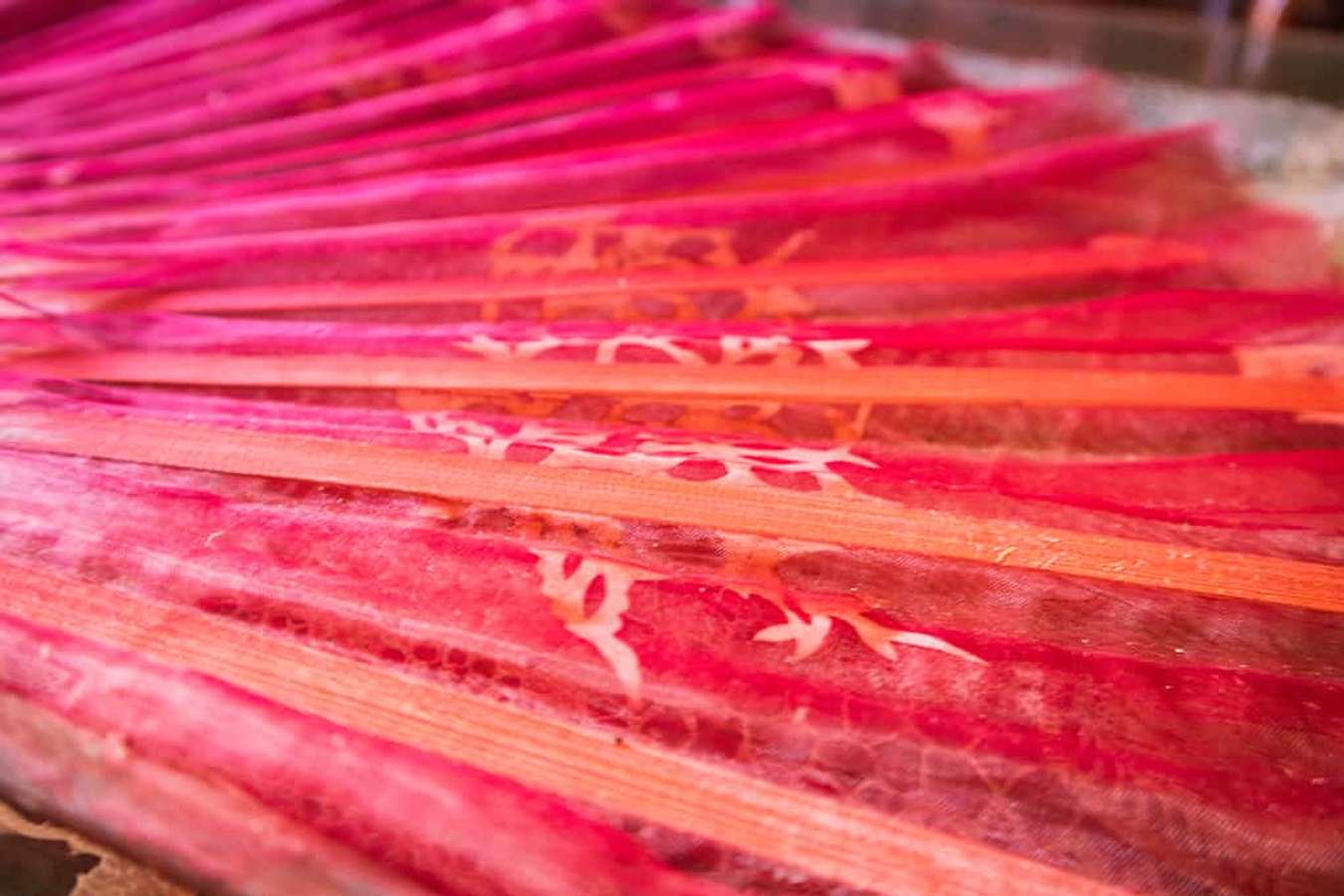 Visit Chàng Sơn Craft Village to explore the traditional fan-making craft.