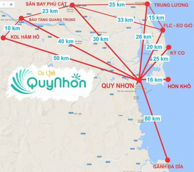 Explore Quy Nhon Tourist Map - Unveiling Landmarks, Culture, and Cuisine