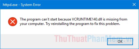 How to Fix the Missing vcruntime140.dll File in Windows