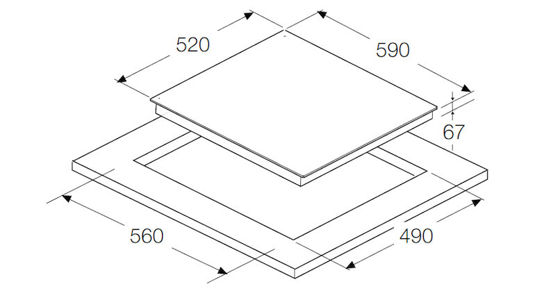 Hafele Lavina 536.01.601 Induction Cooktop: Smart and Modern Design ...