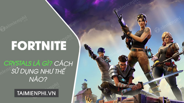 What are Crystals in Fortnite and how to use them?