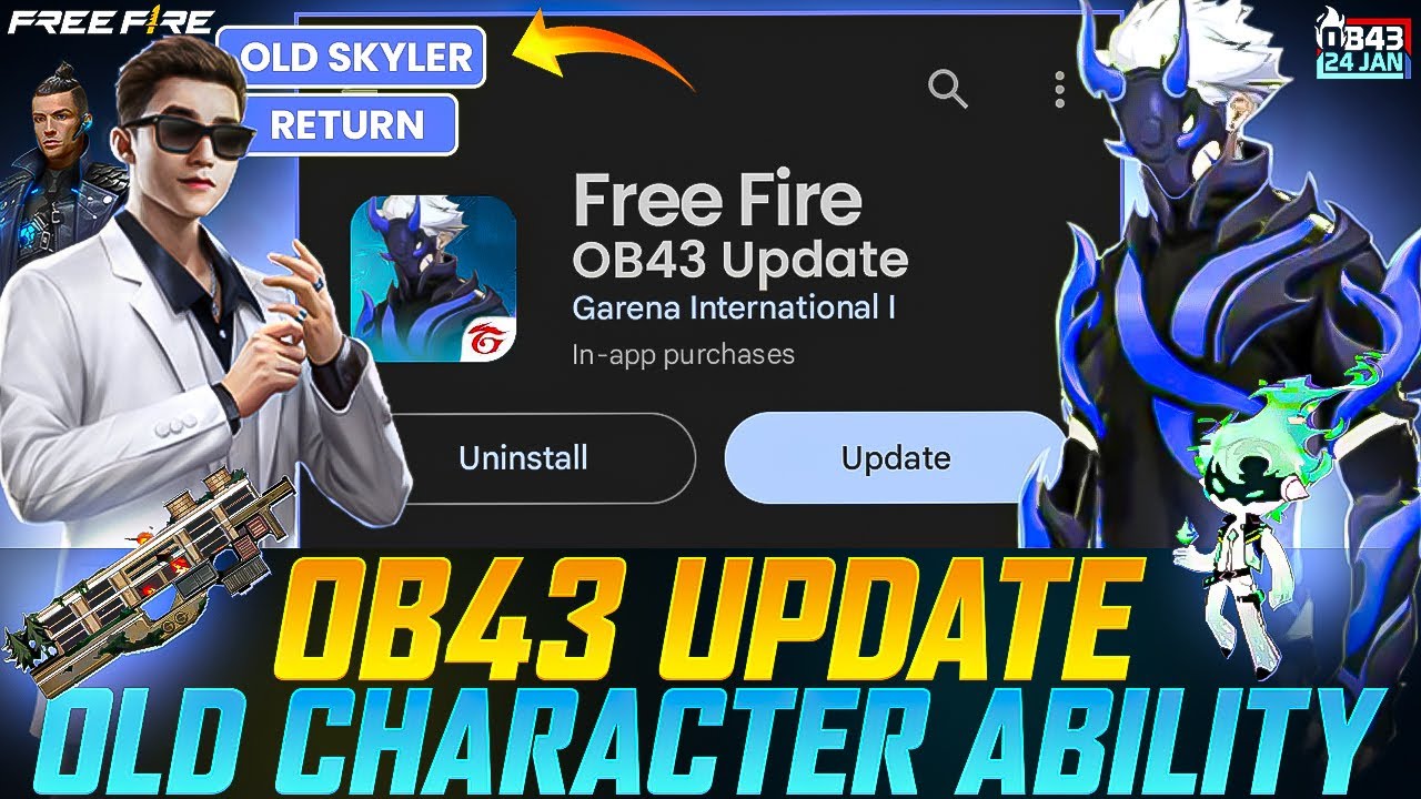 Guide to Register for Free Fire OB43 Test Version