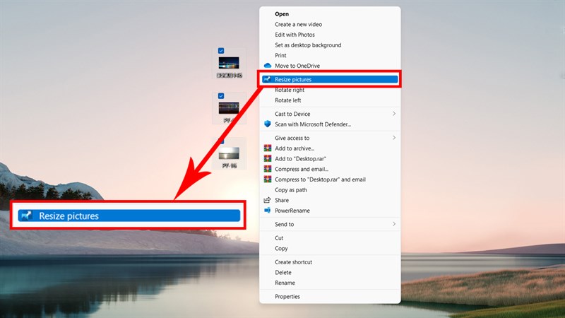 Resize Multiple Photos Simultaneously on Windows 11