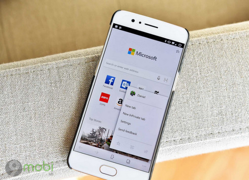 Explore annotations seamlessly with Edge browser on Android and iPhone.