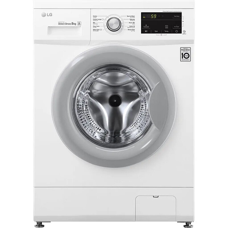 Exploring the LG 8kg FM1208N6W Direct Drive Washing Machine | Mytour.vn