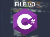 Understanding File I/O in C#: Concepts and Usage