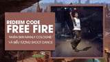 Unlock Free Fire skin Manly Cologne with redemption code