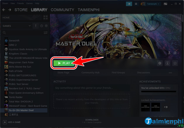 Guide to playing Yu-Gi-Oh! Master Duel on PC in Vietnam