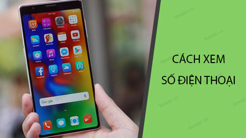 Guide to check phone number on BPhone 3