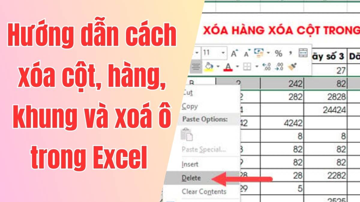 Unlock the Secrets: Deleting Columns, Rows, Frames, and Cells in Excel