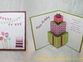 Create a simple 3D birthday card, a handmade 3D birthday card