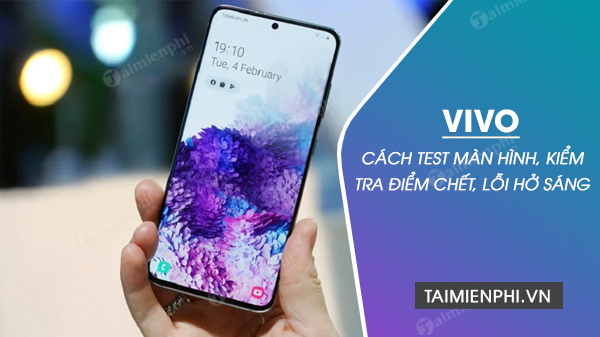 How to test Vivo screen, check touch sensitivity, dead pixels, and ...