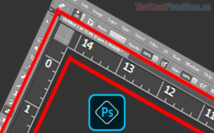 How to Display Rulers in Photoshop