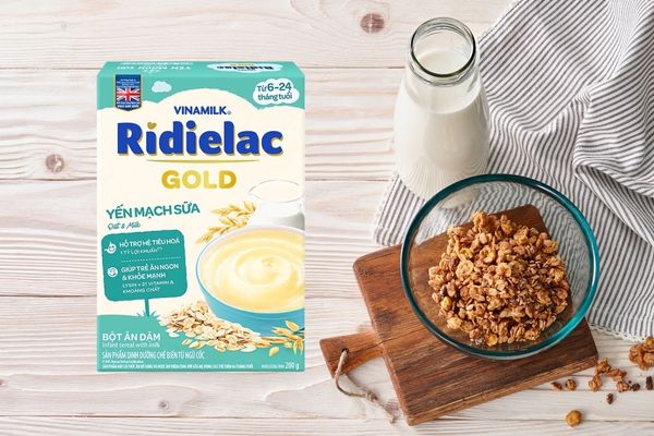 How to Prepare Ridielac Oatmeal Infant Cereal with Milk?