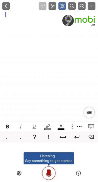 Office Insider on iOS: Introduces Voice Typing in Word