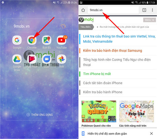 Changing the Appearance of Google Chrome on Android Phones