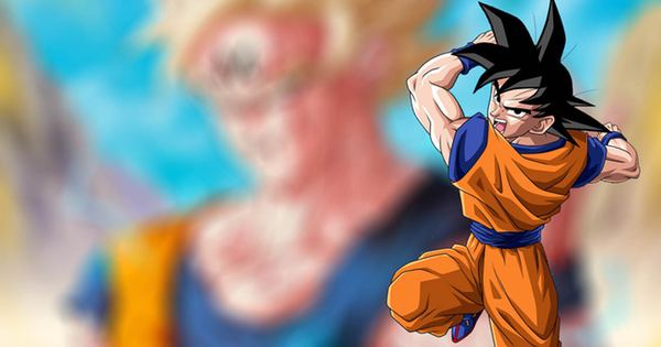 How would Goku look if he were transformed into a Majin in Dragon Ball?