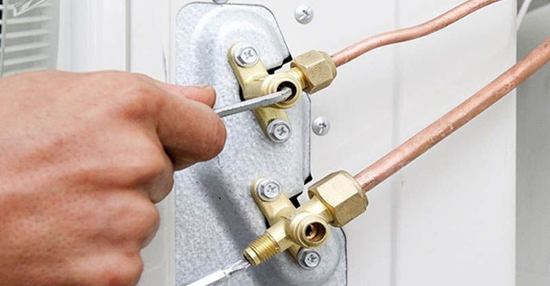 Guide to safely trapping air conditioner gas at home