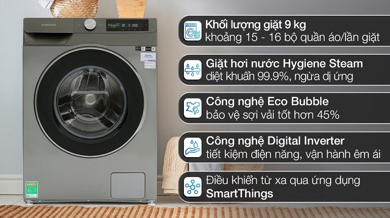 Top 4 Samsung AI washing machines worth buying under 10 million dong ...