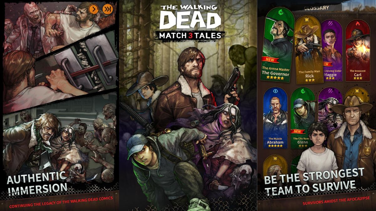 Survival Puzzle Challenge: The Walking Dead Match 3 Saga - Mytour
