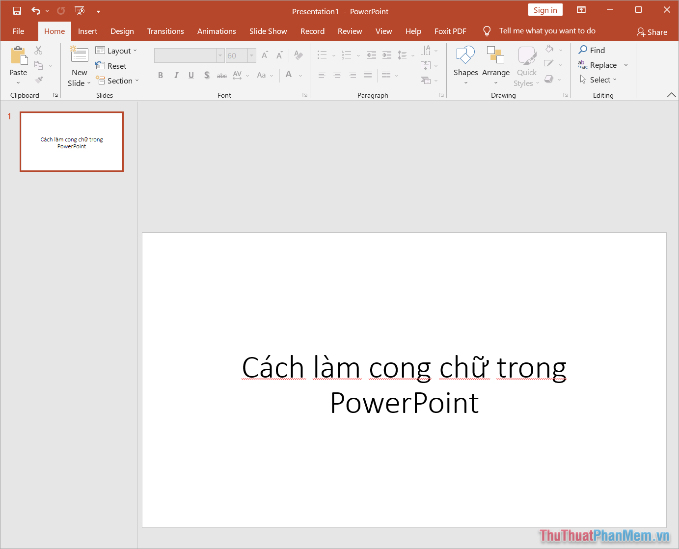 Crafting Curved Text in PowerPoint