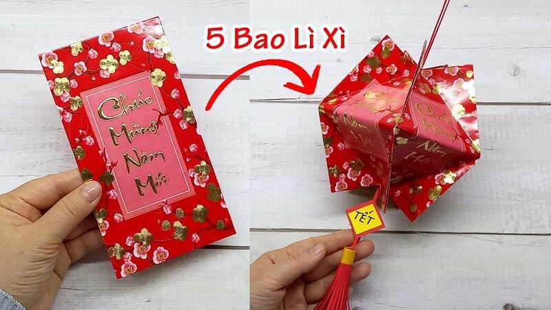 Unique Ideas: 5 Creative Ways to Decorate for Tet with Red Envelopes ...